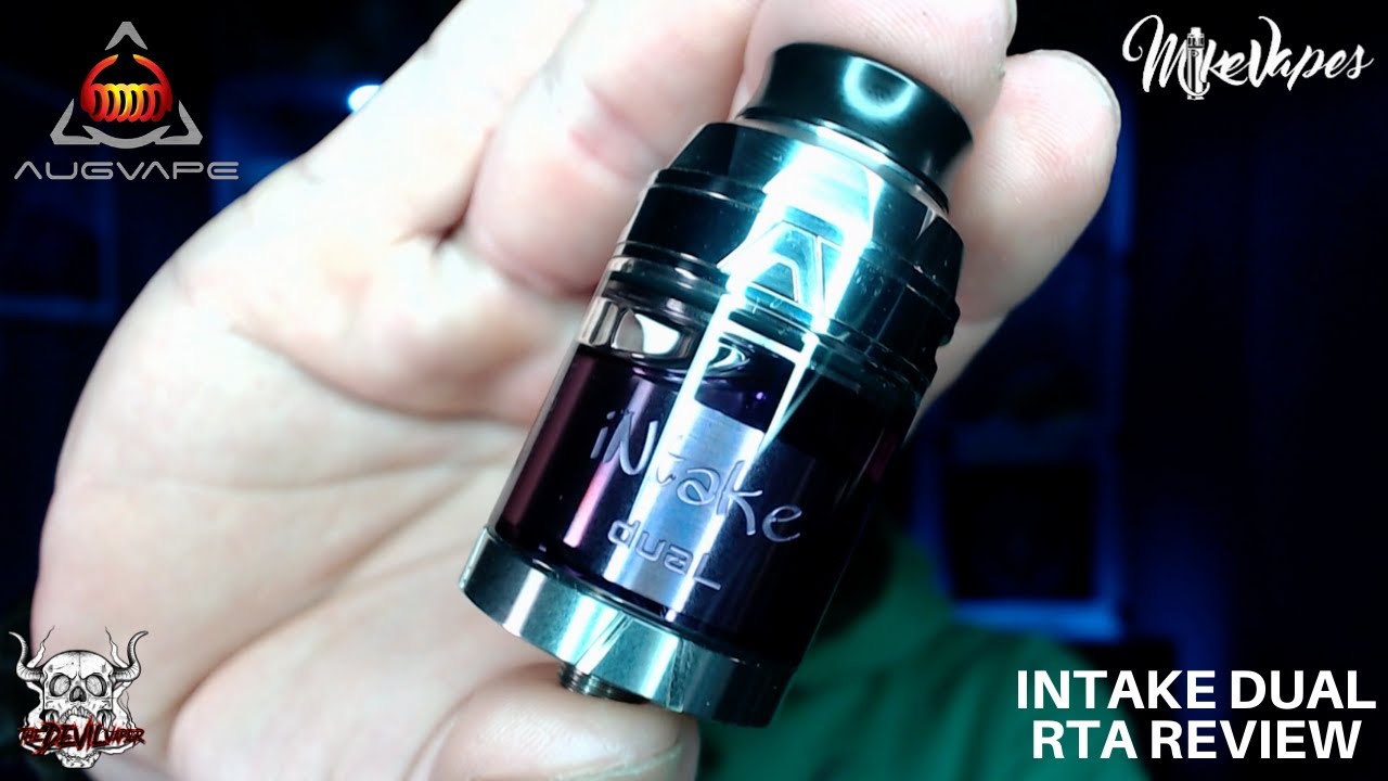 AUGVAPE + Mike Vapes Intake Dual RTA Review - A Flavour Machine! - YouTube