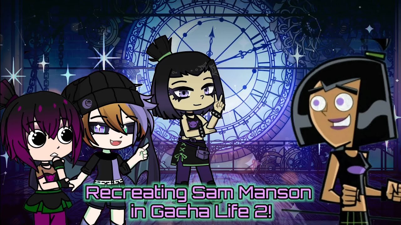 Recreating Sam Manson from Danny Phantom In Gacha Life 2 - YouTube
