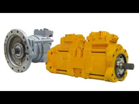 Pompa hidrostatica Renault Claas - Simcom Srl - Slobozia - YouTube