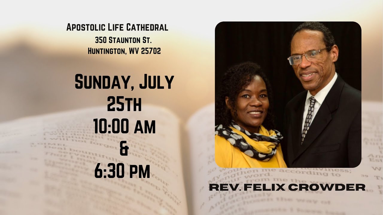 Rev Felix Crowder - Winning with The Holy Ghost - YouTube