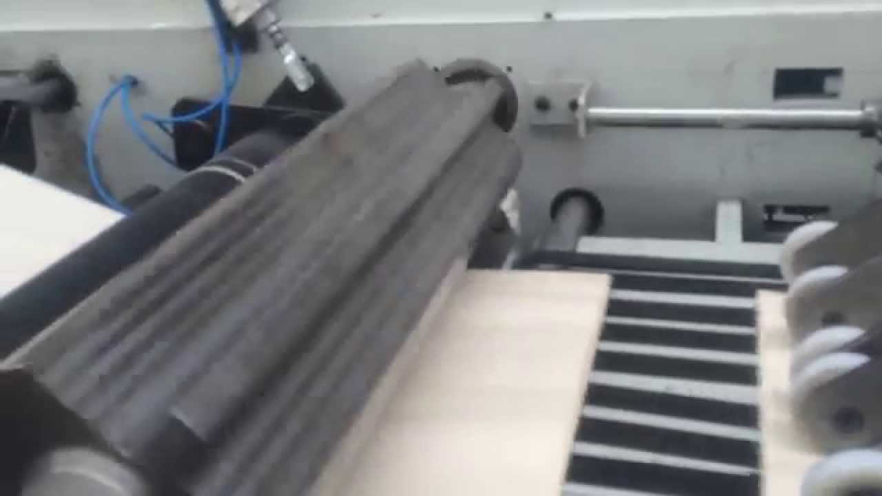 MAQUINA GOFRADORA - YouTube