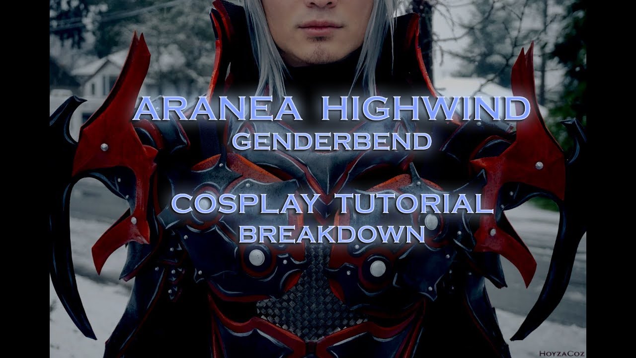 Aranea Cosplay Breakdown - YouTube