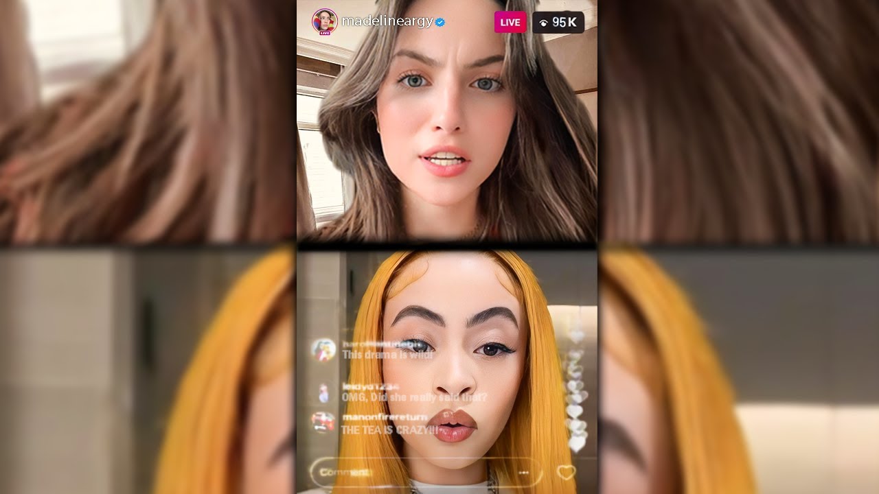 “YOU B*TCH!” Madeline Argy CONFRONTS Ice Spice On LIVE For Dating ...