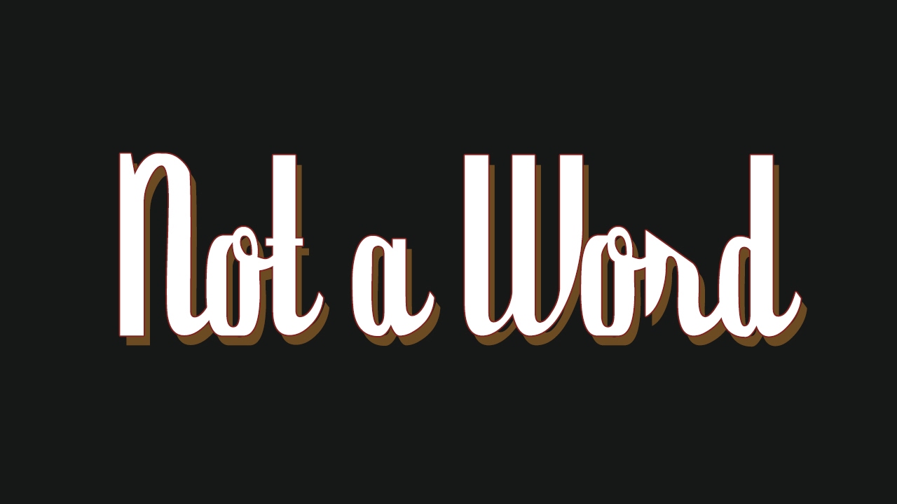 Book Chat: Not a Word - YouTube