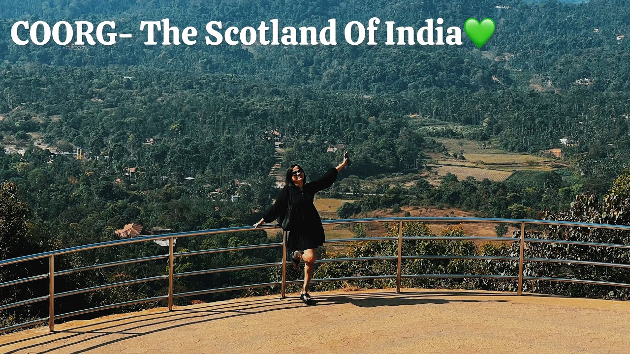 Explore COORG with me🏞️🌄💚 V-32 #coorg #vlog #travel #love #lifestyle # ...