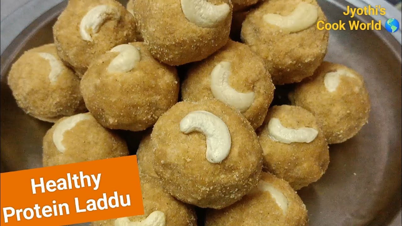 Instant Healthy Protein Laddu/Jaggery Laddu Recipe/Energy Booster ...