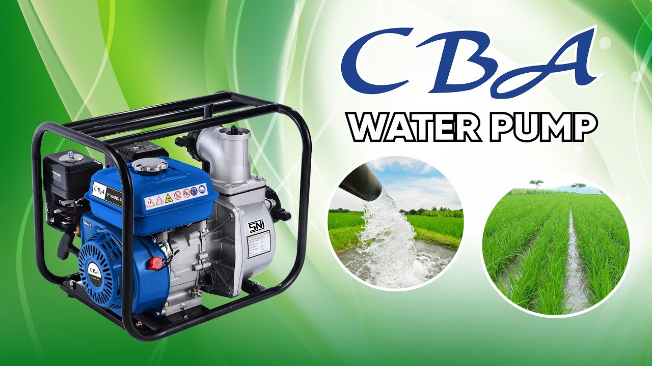 Musim Kemarau Tiba Siapa Takut, Pakai CBA Water Pump Mantap Semburan ...