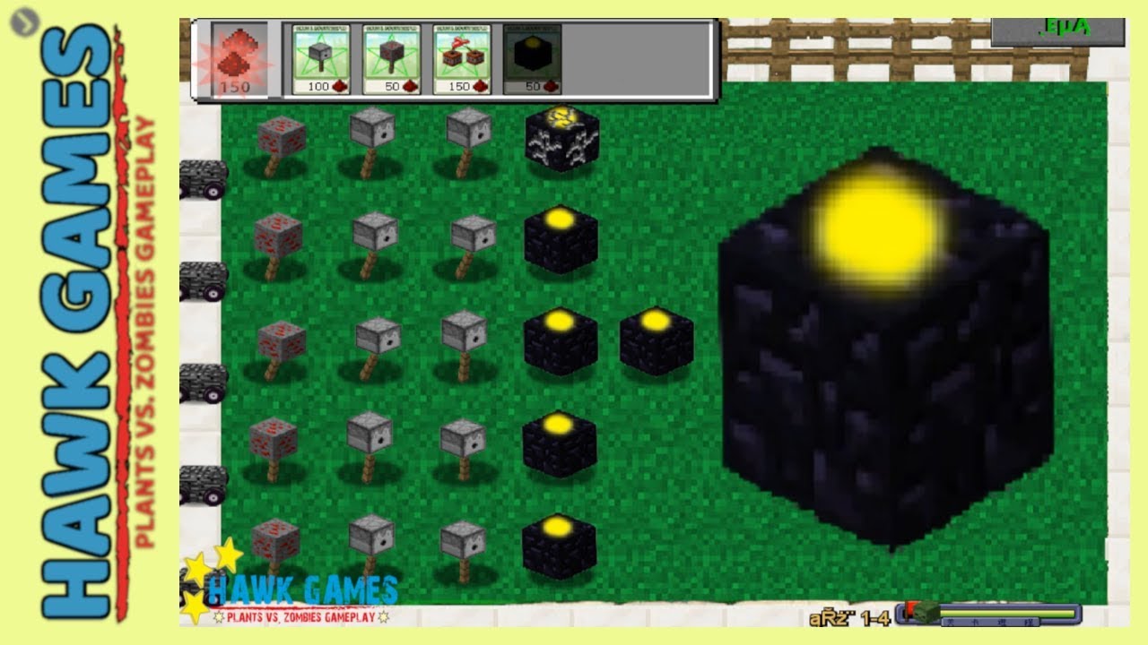 🌳 Plants vs Zombies Mod Minecraft Day 4 [Wall-nut] - YouTube