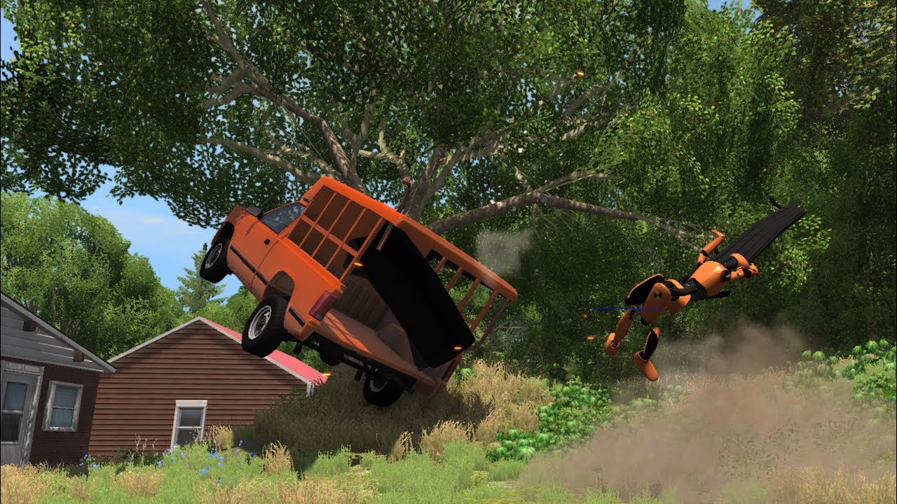 BeamNG.drive - Thai minibus for D-series - YouTube