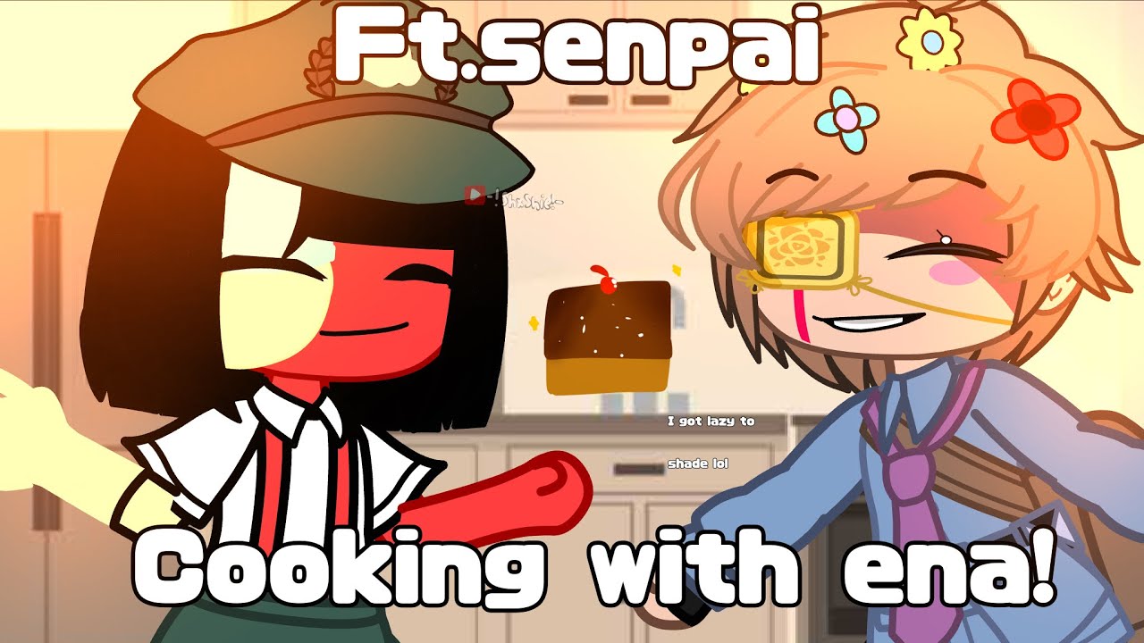 Cooking with ENA | ft.senpai | ️WATCH UNTIL THE END ️ - YouTube