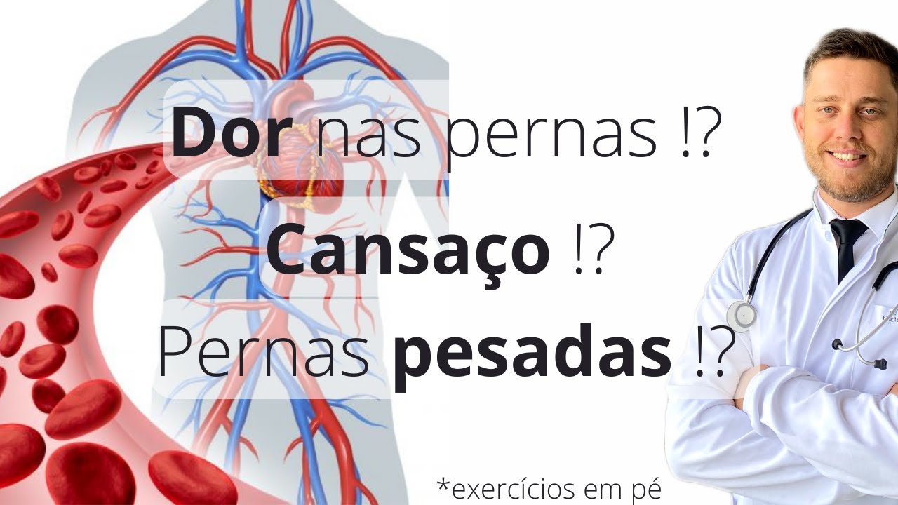 DOR nas Pernas, Cansaço e Peso nas pernas - série 3 - exercícios para ...