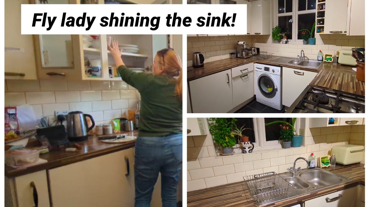 Kitchen recovery! #FLYLADY shiny sink #flylady #declutter #decluttering ...