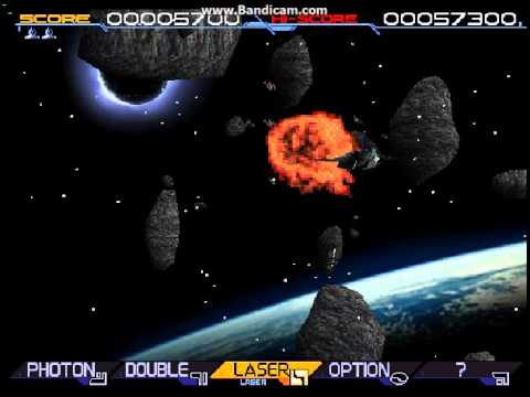 Solar Assault Gradius Gameplay MAME by Konami - YouTube