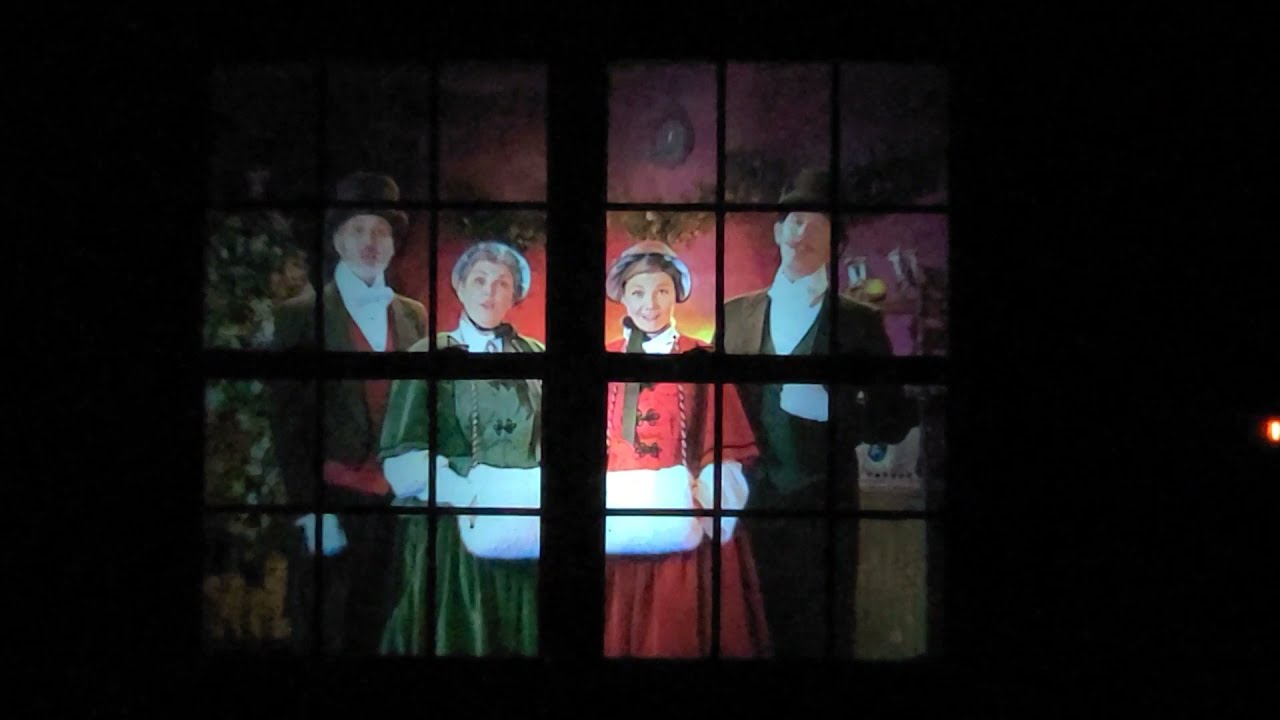 Best Christmas Window Projection Display | MUST WATCH WINDOW DISPLAY ...