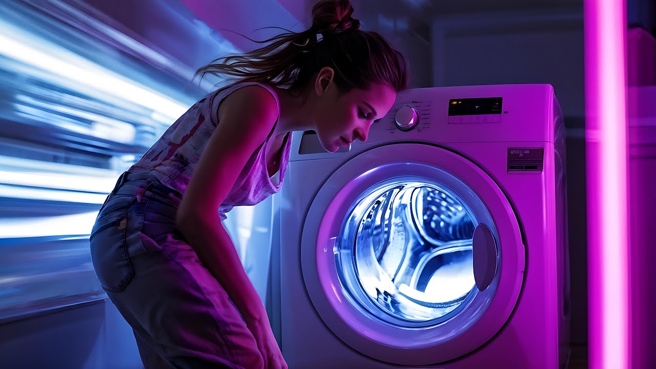 Soothing & Sleepy Washing Machine Spin Cycle, Black Screen, 10 hours ...