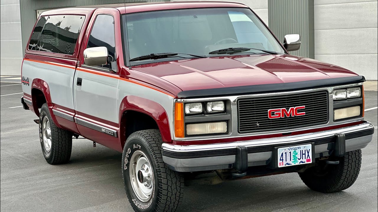 1989 gmc Sierra k3500 big block 7.4L 454 … low original 52k miles ...