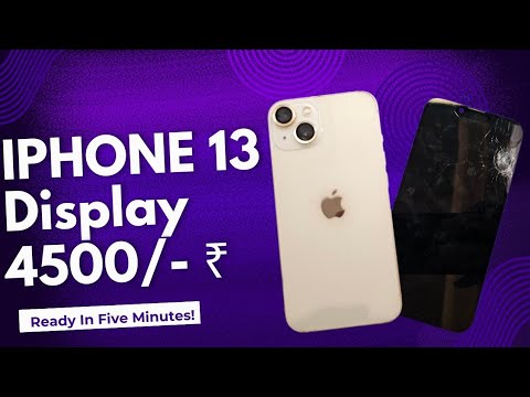 iphone 13 display price || iphone 13 display reparing video - YouTube