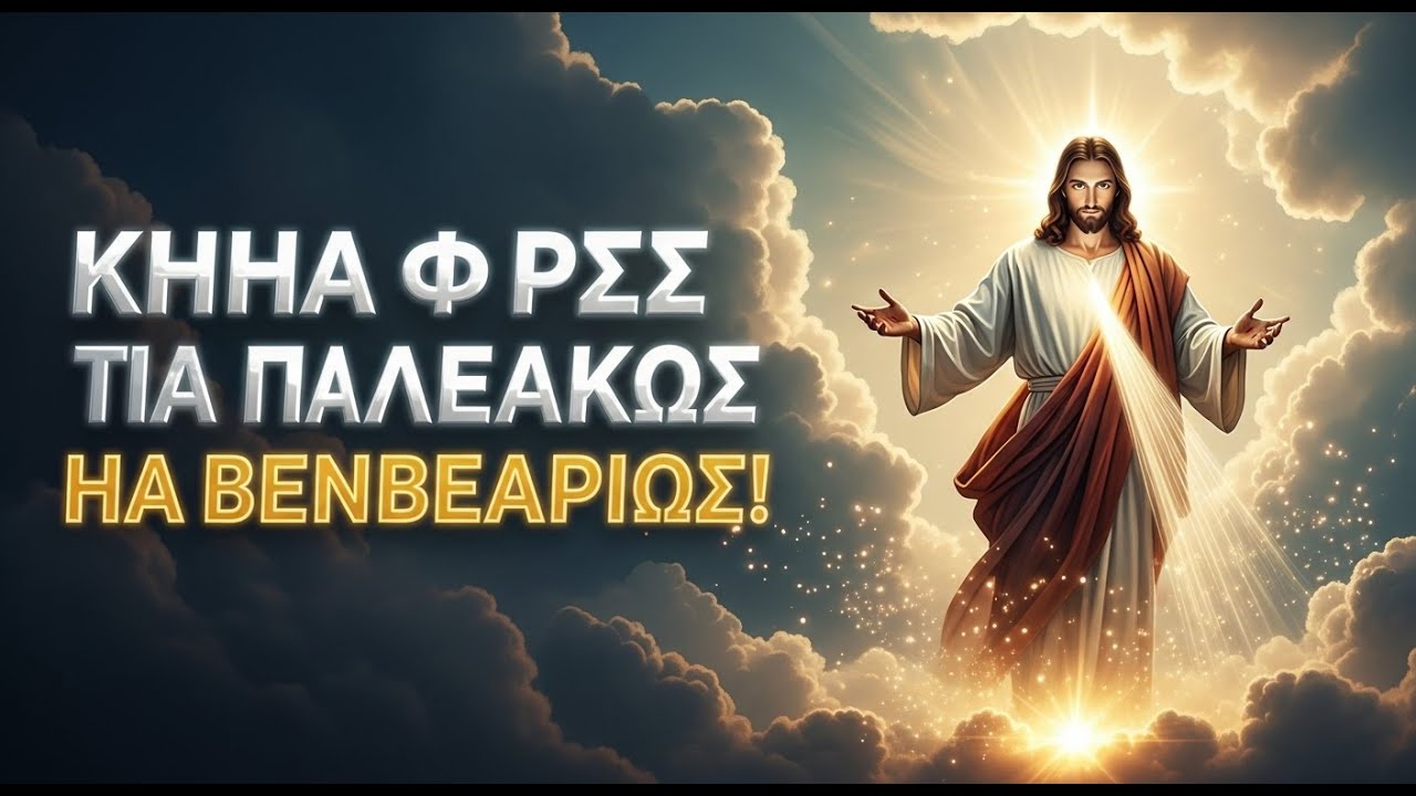 Ο ΘΕΟΣ ΛΕΕΙ «ΑΠΛΑ ΕΜΠΙΣΤΕΥΘΕΙΤΕ ΜΕ ΣΕ ΑΥΤΟ» Ένα Θεϊκό Μήνυμα για Εσάς ...