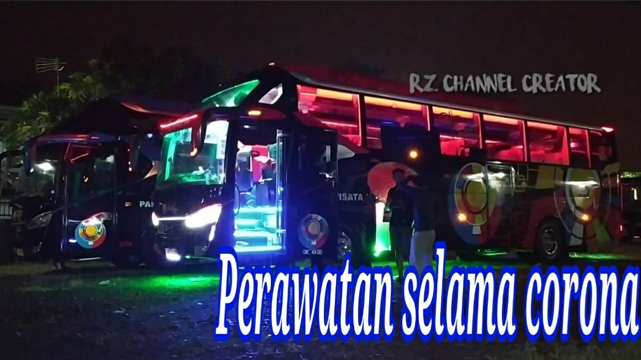 PROSES | PEMASANGAN LAMPU VARIASI BUS - YouTube
