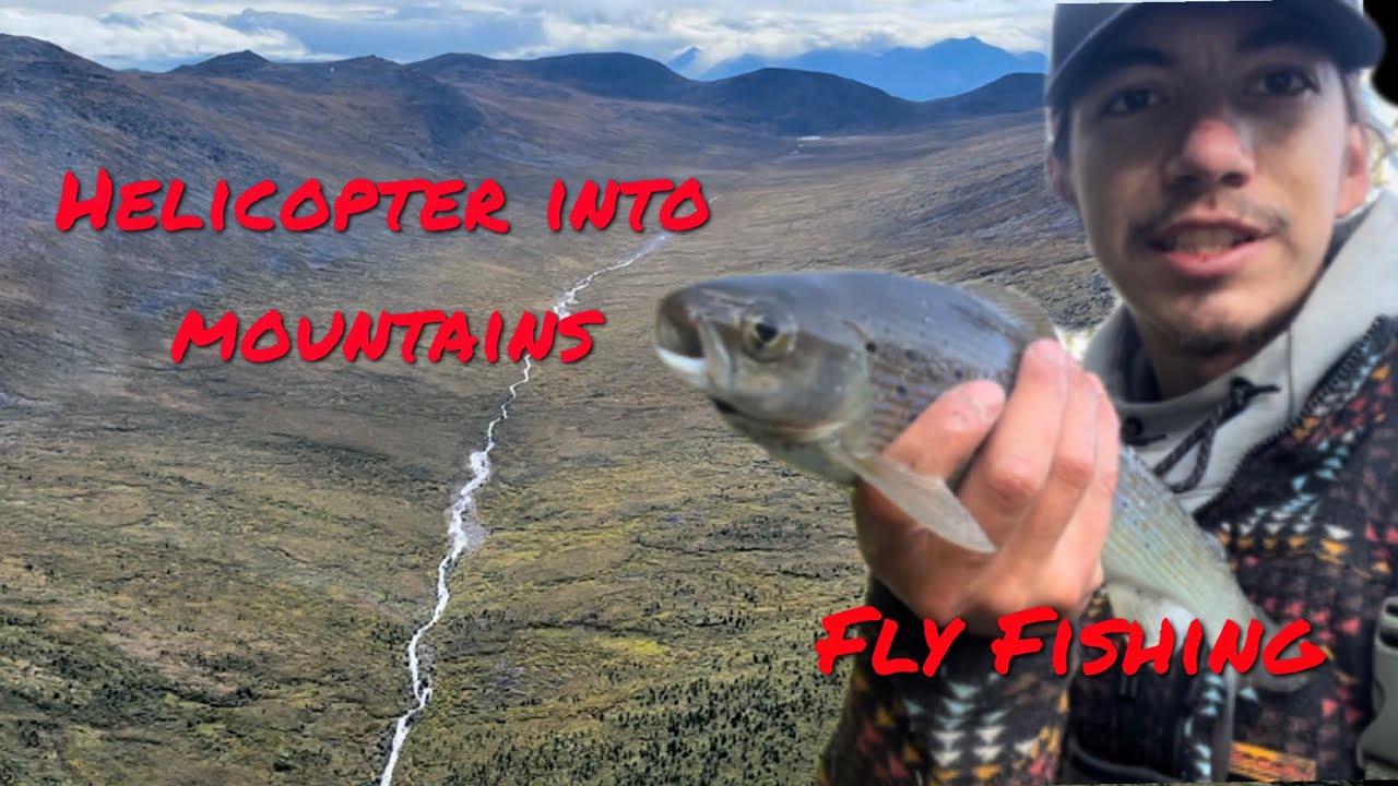 Fly fishing in the yukon (helicopter ride)vlog#7 - YouTube