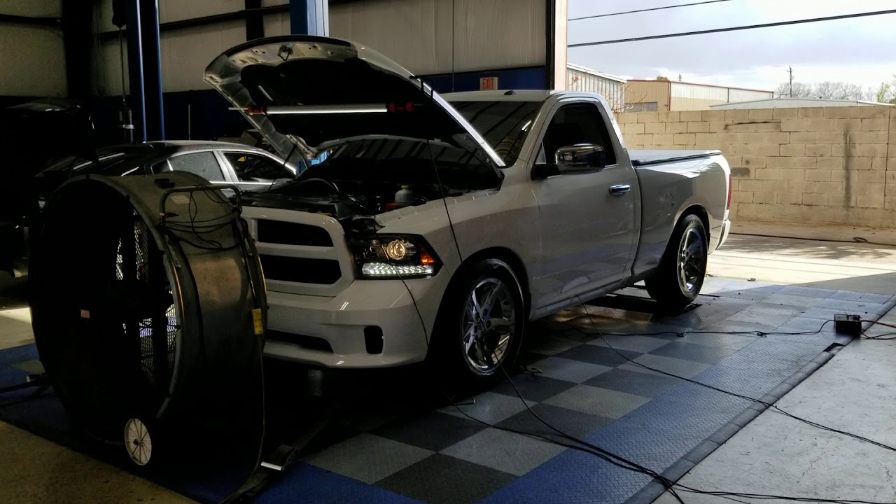 Ram 1500/397 stroker/procharger/Dyno tuning - YouTube