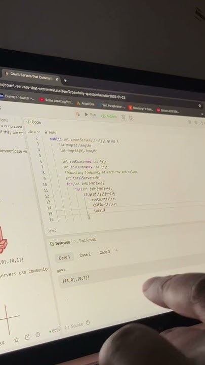 Day 46: Solved LeetCode Problem #1267 #computerscience #webdesign #java #datastructure # ...