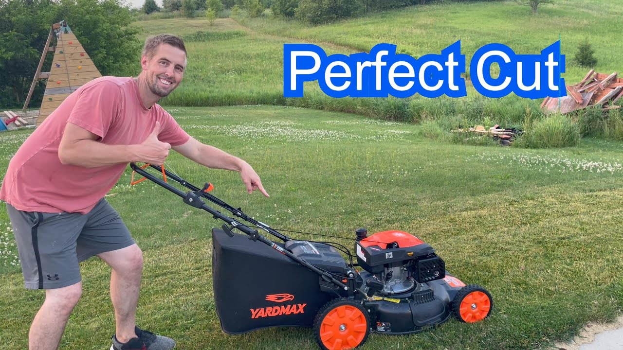Full Assembly and Demo of the Yardmax 22" Self Propelled Mower - YouTube