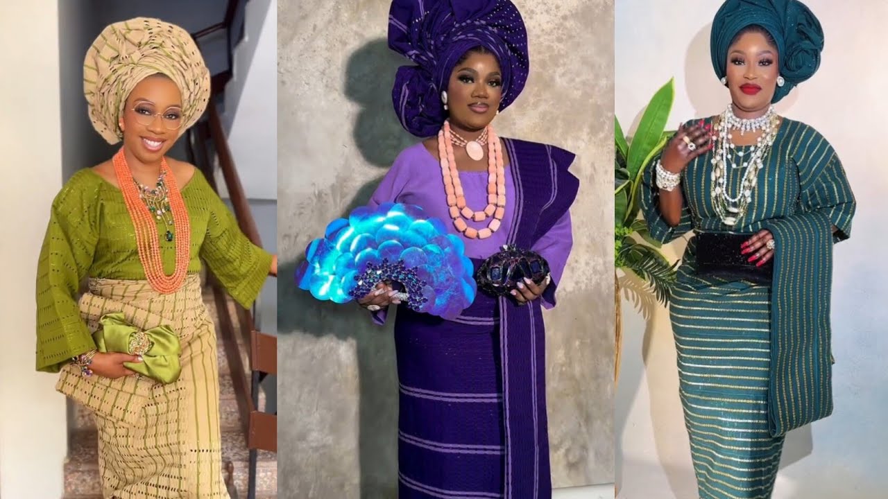 How to SEW TRENDY IRO AND BUBA WRAPPER PERFECTLY 💥 - YouTube