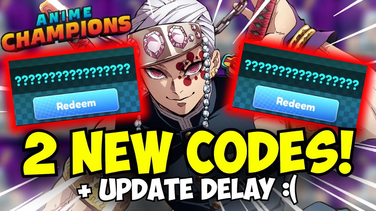 2 New INSANE Codes & Galaxy 3 Update Delay :( | Anime Champions - YouTube