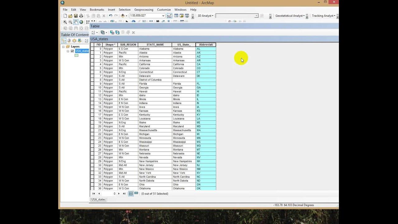 Importing excel data into ArcMap - YouTube