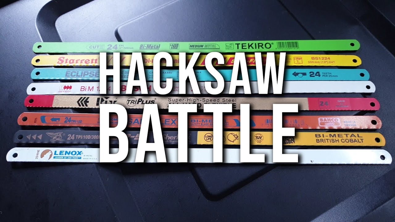 GERGAJI BESI TERBAIK? HACKSAW BATTLE - YouTube