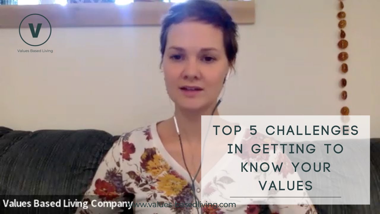 Top 5 Challenges in Getting to Know Your Values - YouTube