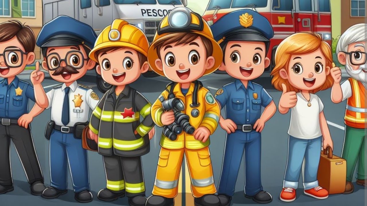 Community Helpers For Kids | Jobs And Occupations | Our Helpers - YouTube
