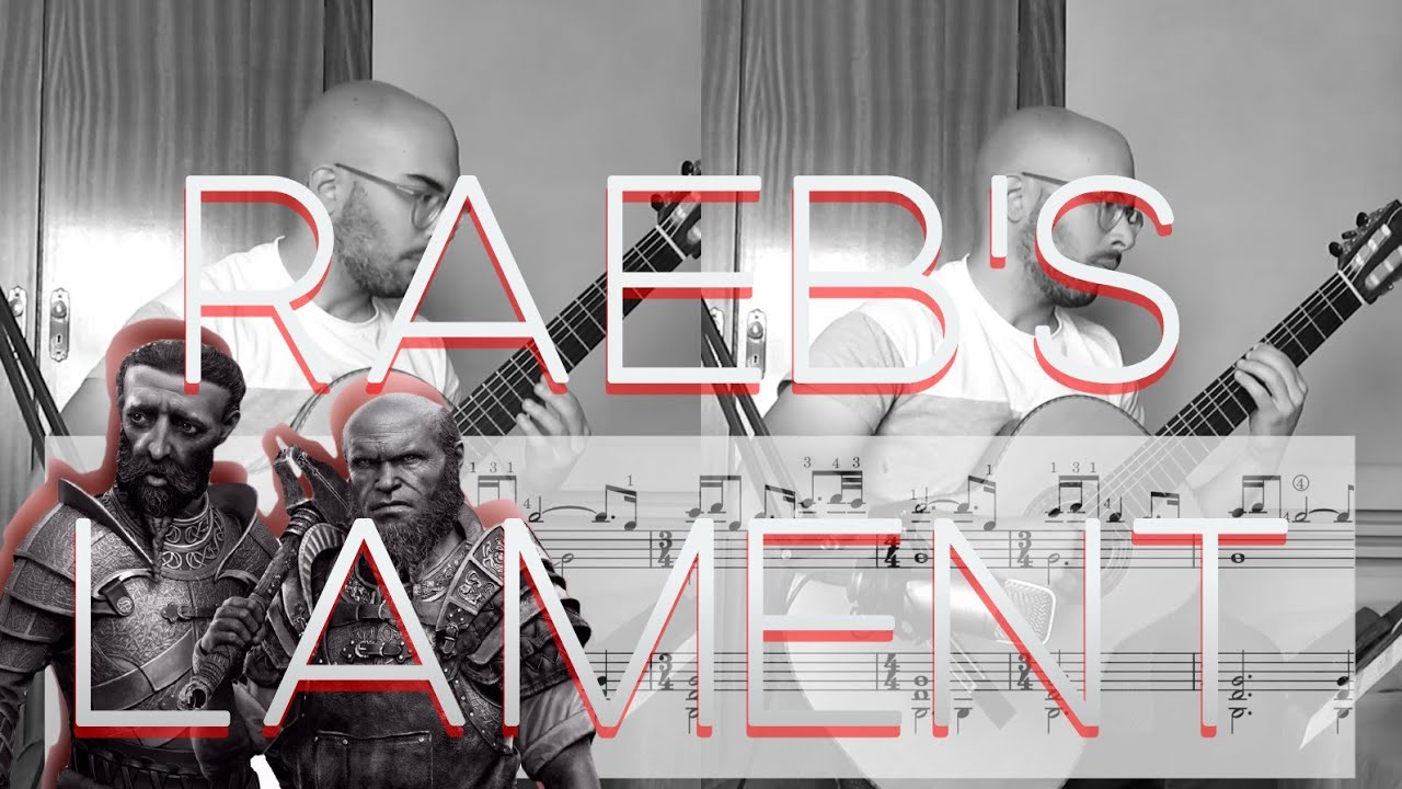 Raeb's lament, cover for guitar duet - YouTube