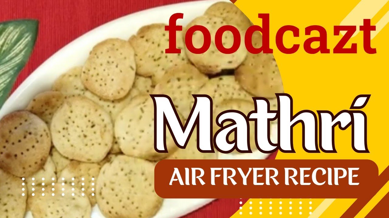 Baked Mathri Recipe | Matthi Recipe | Quick & Easy Snacks | Foodcazt ...