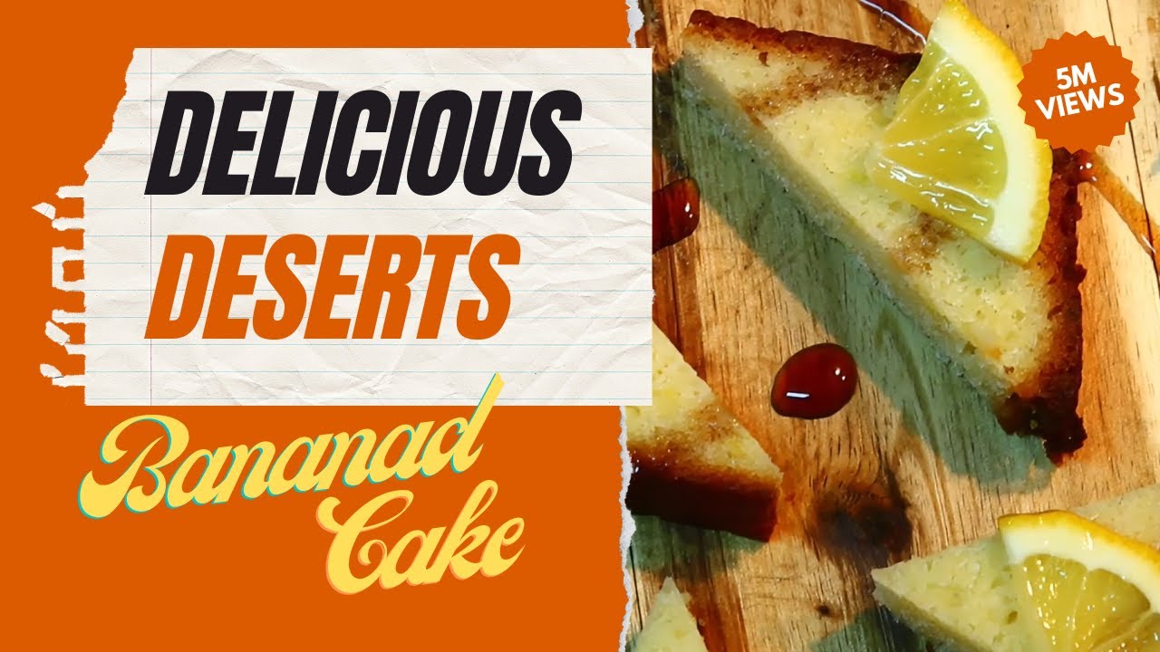 How to make banana cake! 【Magic in the Kitchen: Effortlessly Create a ...