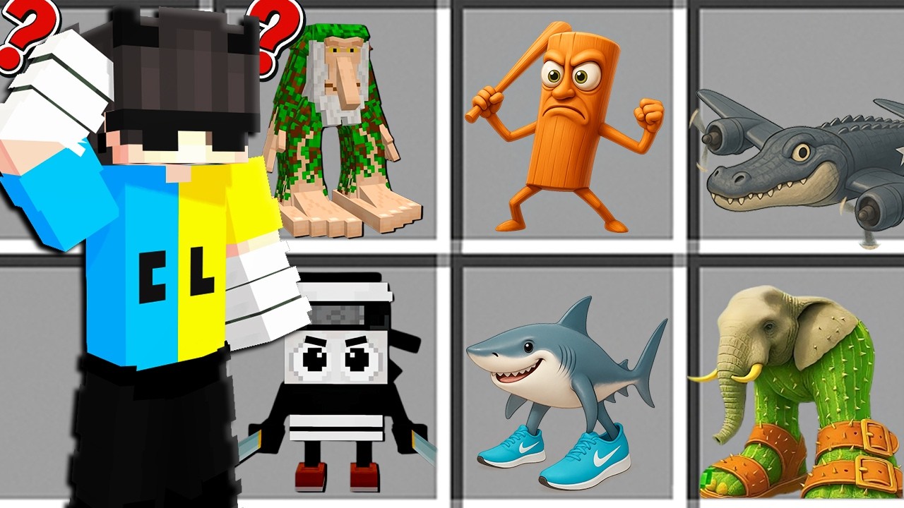 We TRAPPED every ITALIAN BRAINROT Mob in Bucket in Minecraft - YouTube