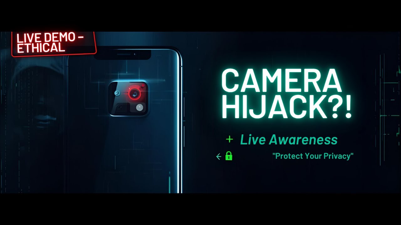 Mobile Camera Hijack EXPOSED! 🔐 | Cybersecurity Awareness 2025 - YouTube