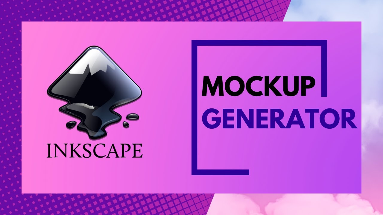 Inkscape Mockup Generator - YouTube