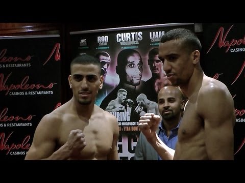 Tyan Booth vs Nav Mansouri weigh in - YouTube