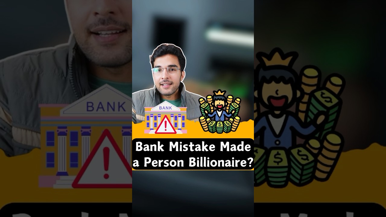 Bank Mistake Made A Person Billionaire? #finance #money #bank #gkhindi ...