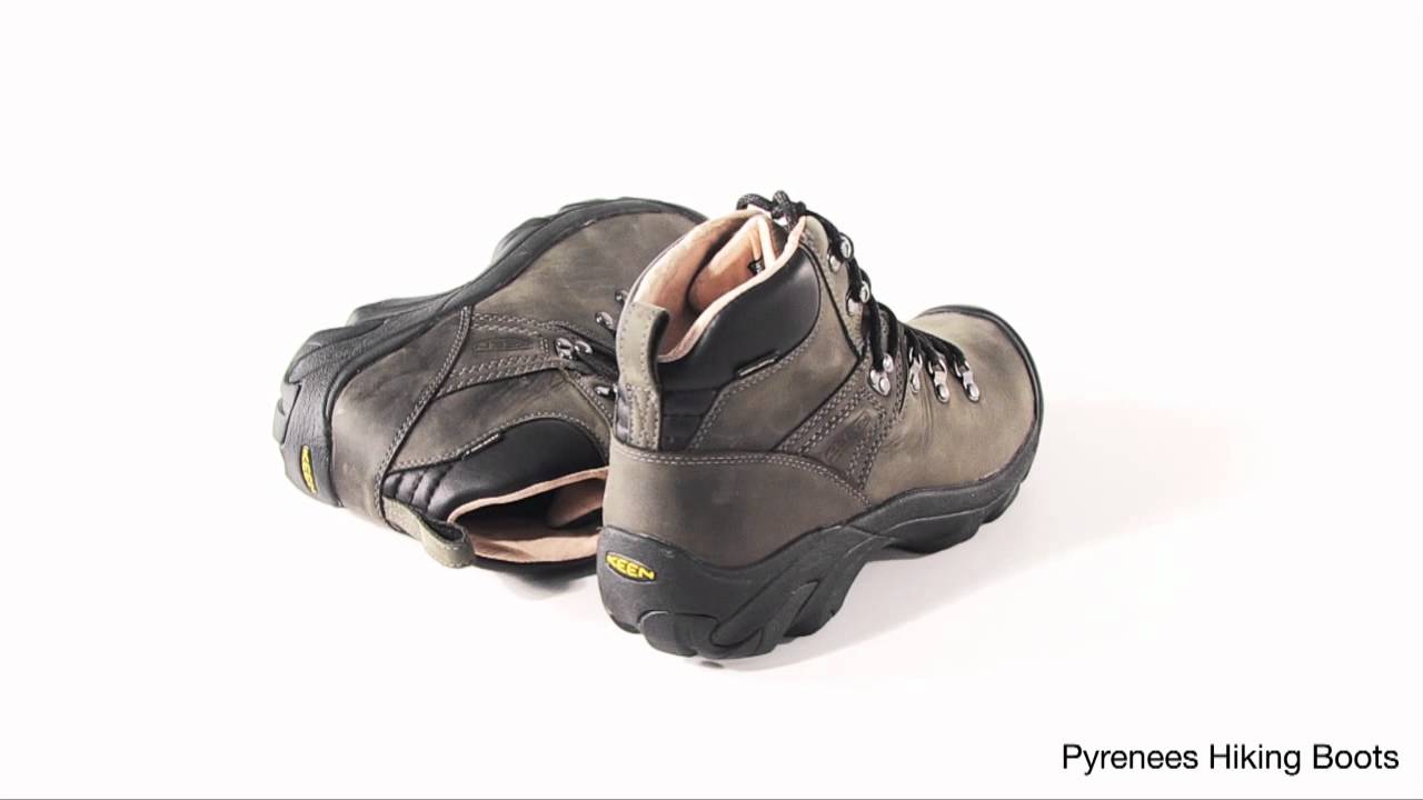Keen Pyrenees Hiking Boots - Waterproof - YouTube