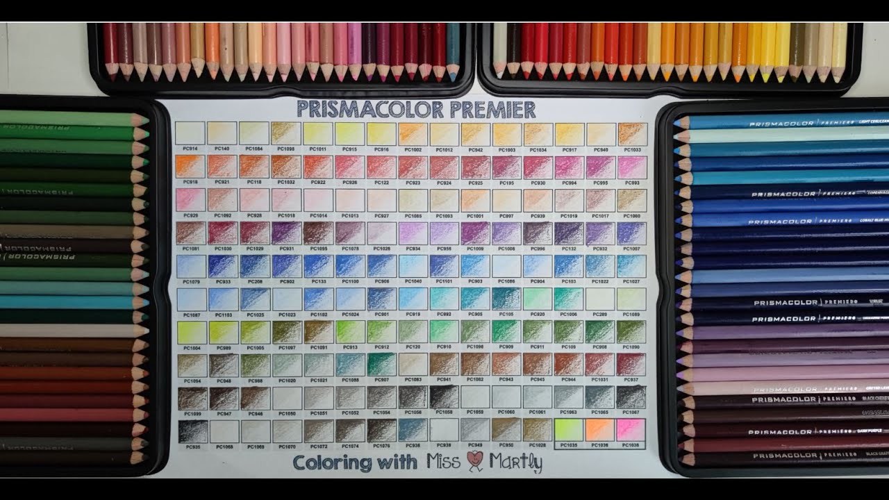 Prismacolor Premier Color Chart