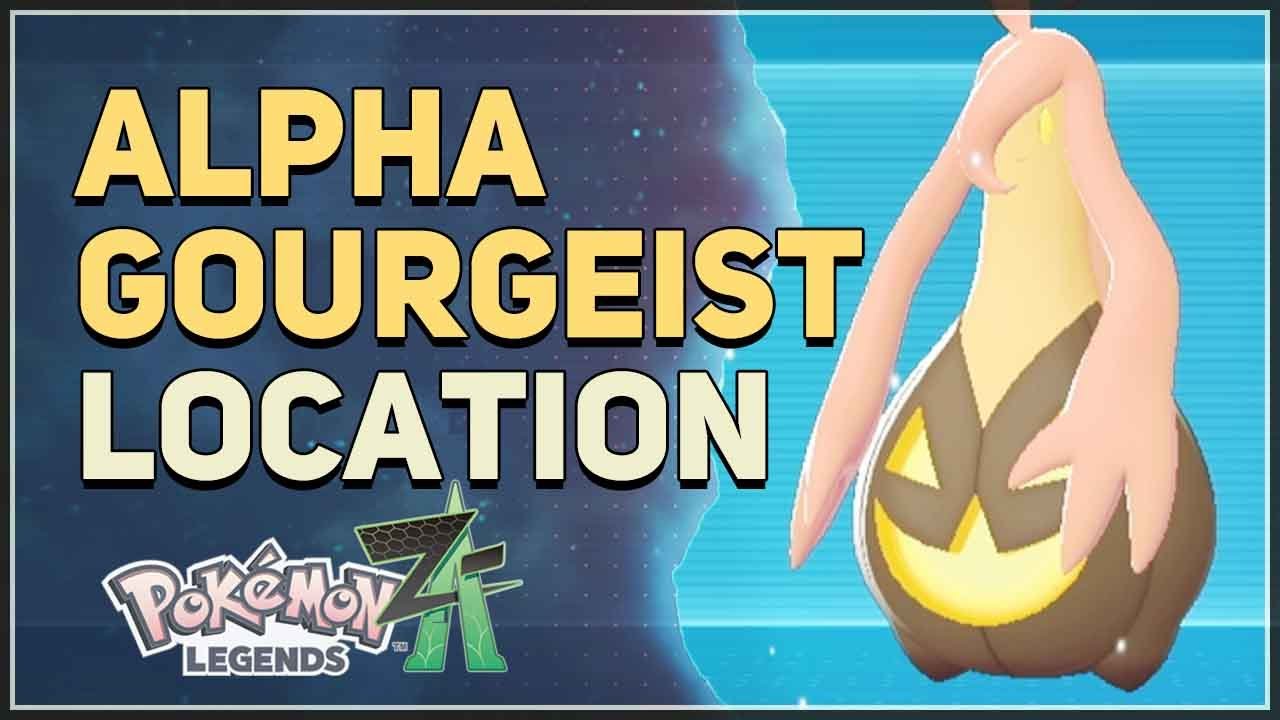 Alpha Gourgeist Location Pokemon Legends Z-A (Pokedex 205) - YouTube
