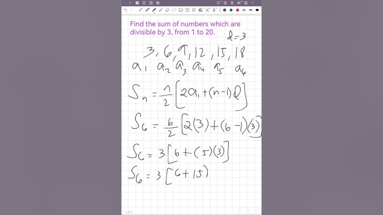 Finding the Sum of Terms of an Arithmetic Sequence Word Problems with ...