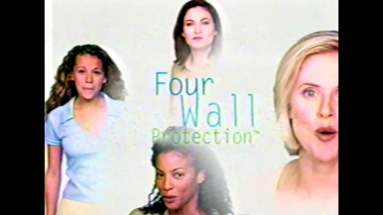 Stay Free Maxi Pad Commercial - New Four Wall Protection - 1998 - YouTube