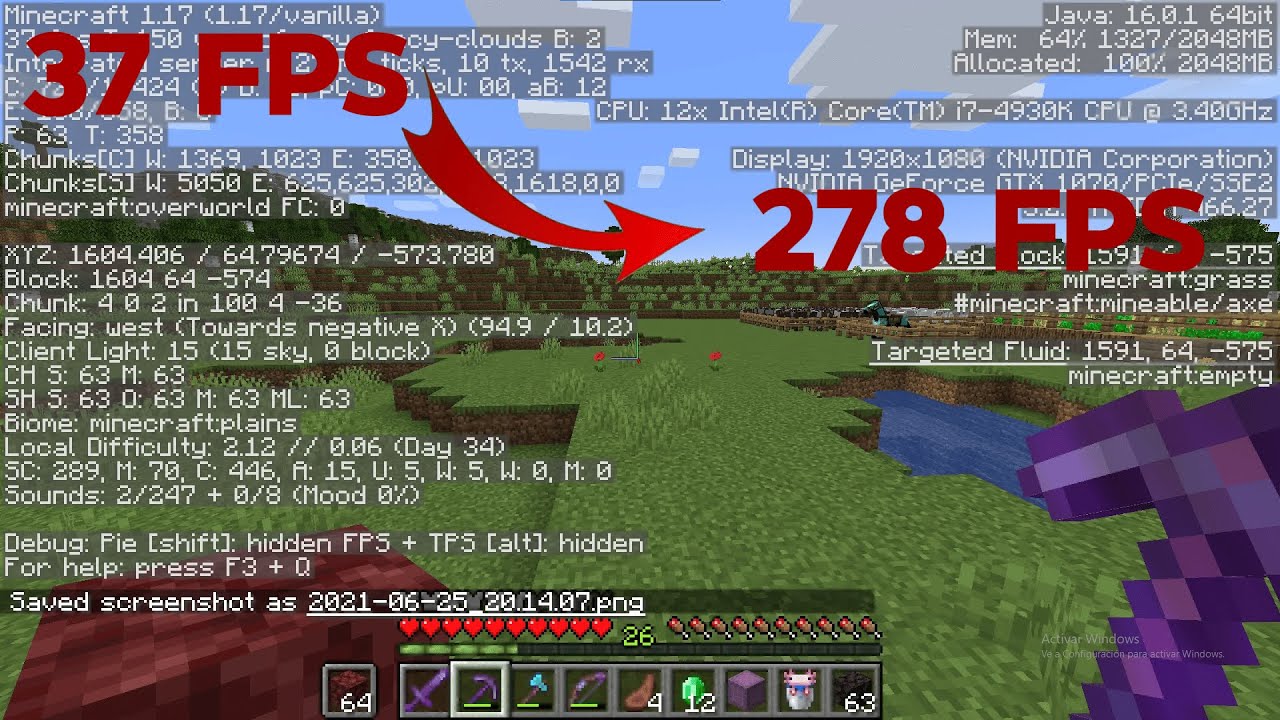 How to boost your fps in Minecraft! (easy) - YouTube
