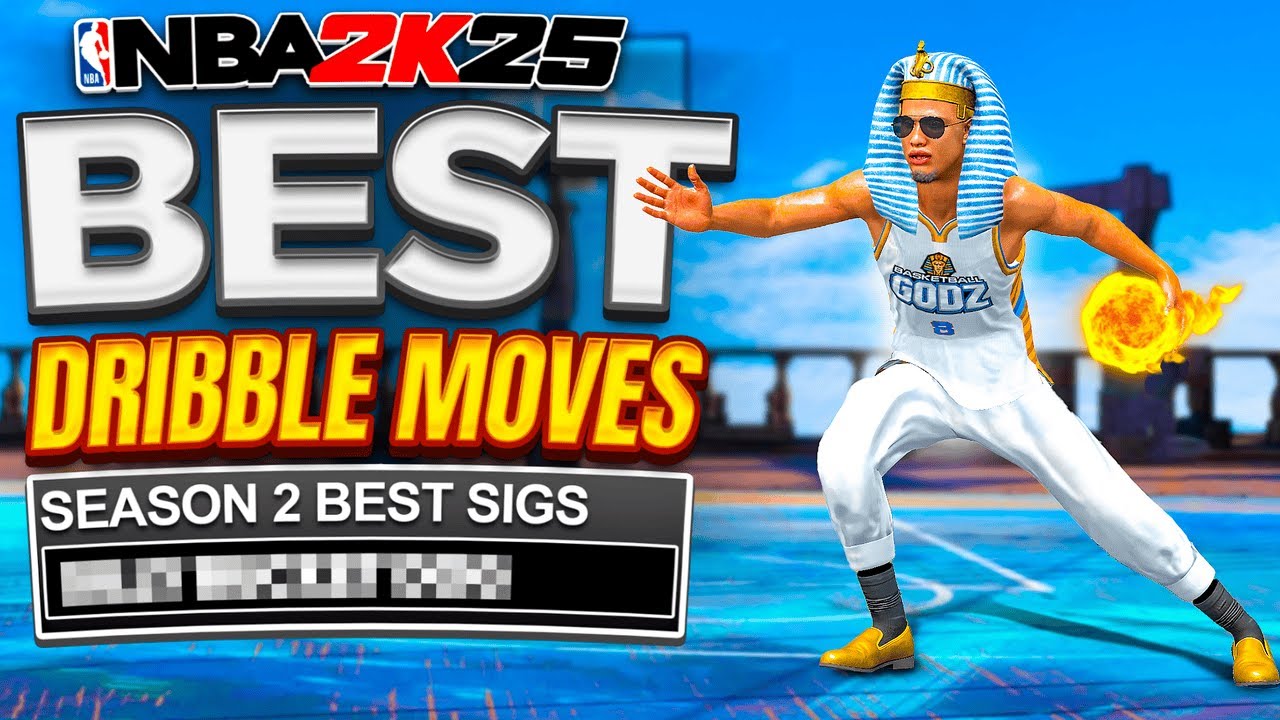 BEST DRIBBLE MOVES + DRIBBLE TUTORIAL in NBA 2K25 (SEASON 2)! FASTEST ...