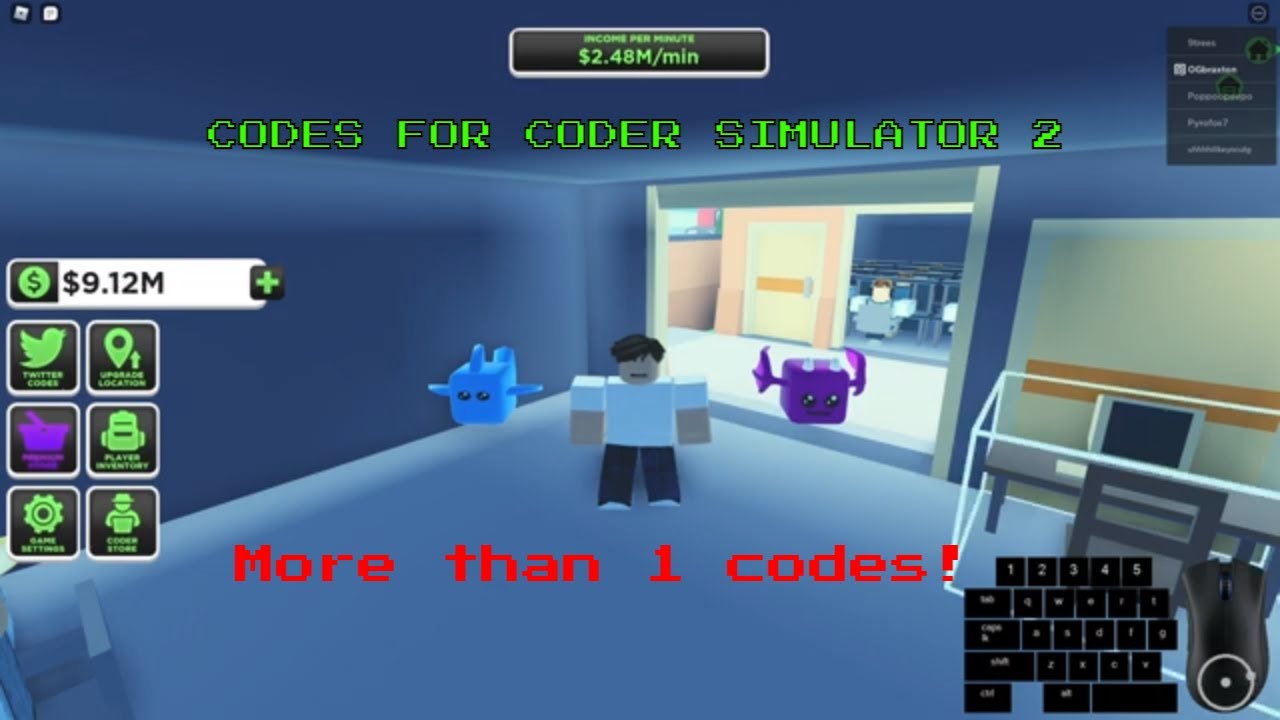 🌟All Codes In Coder Simulator 2 | November 2020🌟 - YouTube