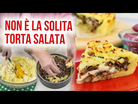 SBRICIOLATA DI PATATE E SALSICCIA: La Ricetta Facile dal Cuore Filante!